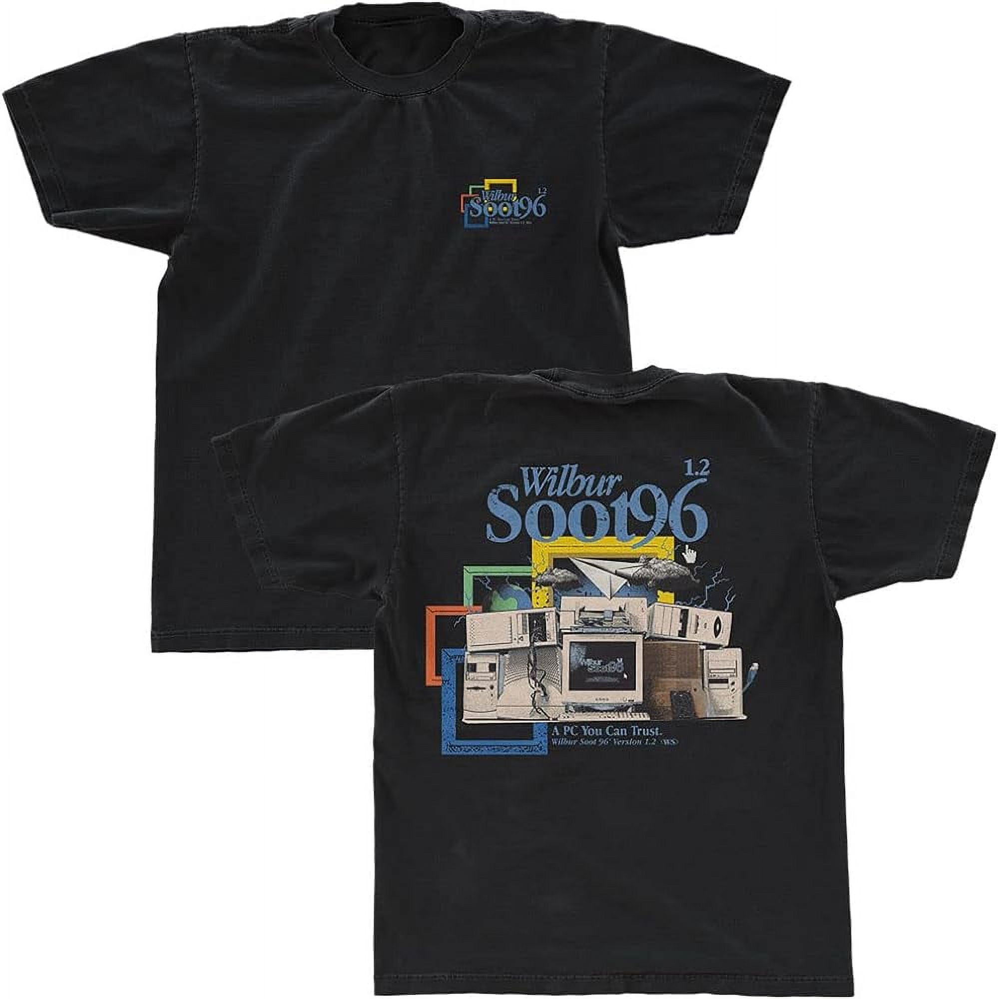 Wilbur Soot '96 Tee 2023 New Logo Crewneck Short Sleeve Summer Men ...
