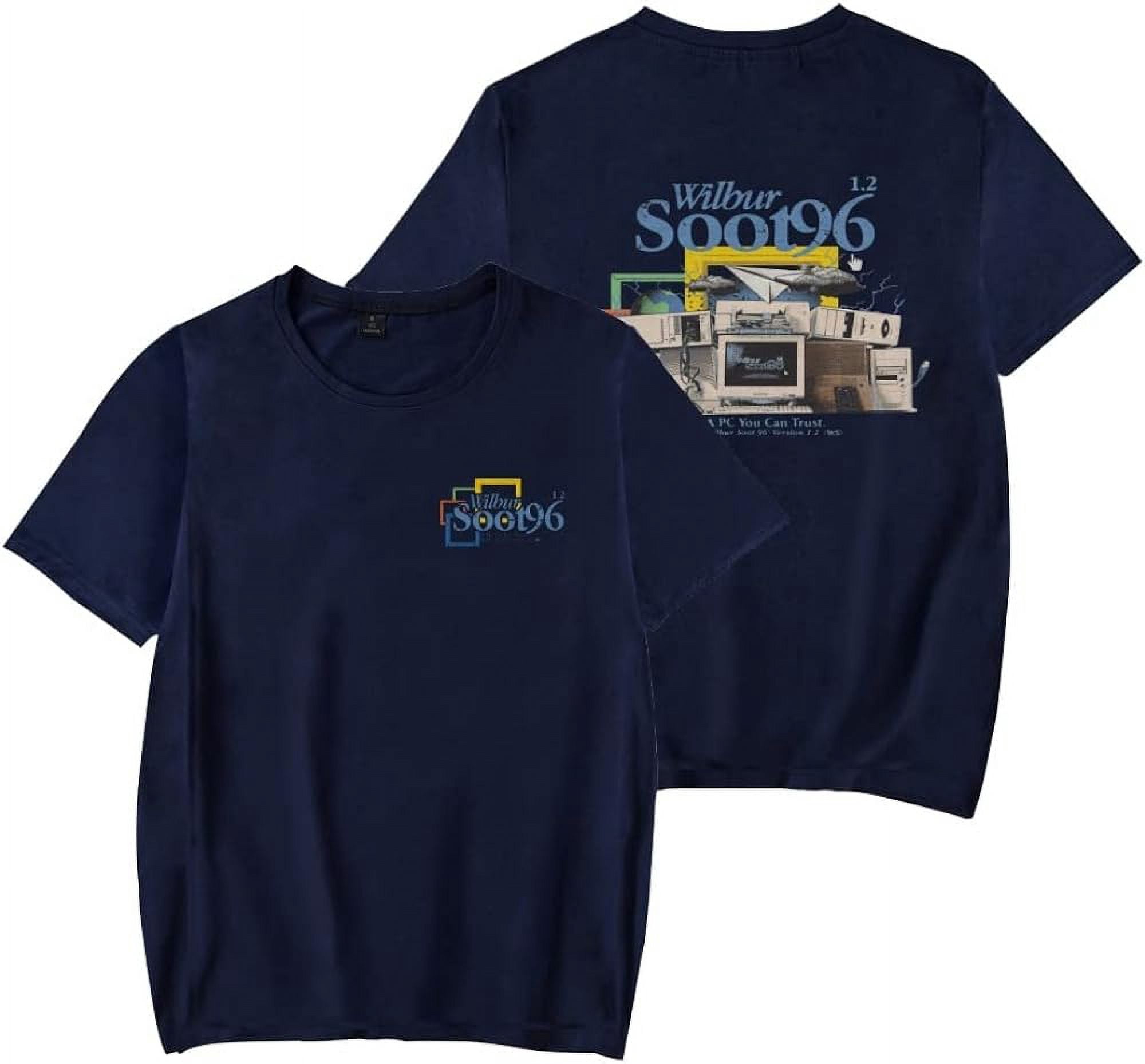 Wilbur Soot '96 Tee 2023 New Logo Crewneck Short Sleeve Summer Men ...