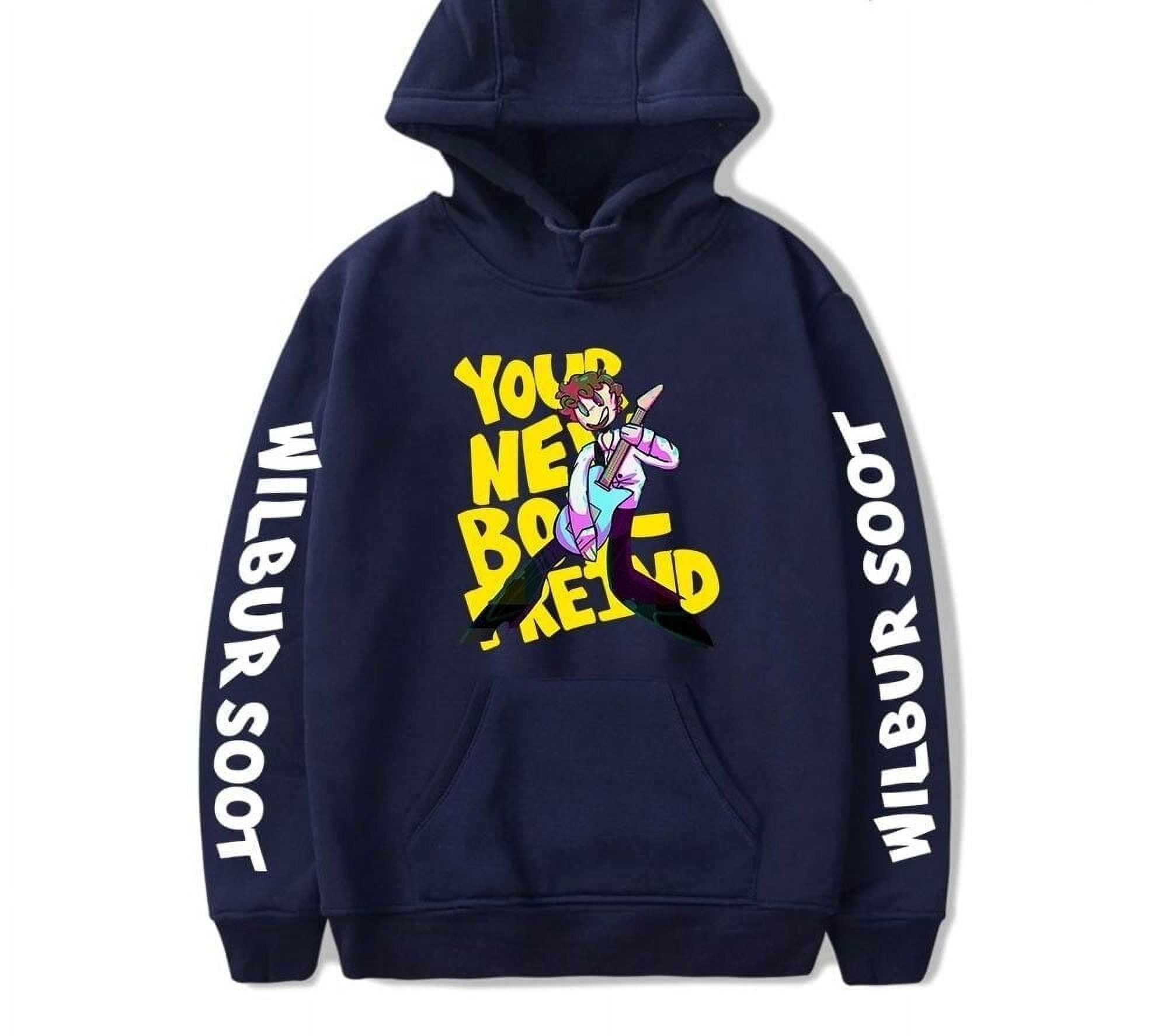 Wilbur Soot Merch Your New BoyFriend Hoodie Winter Sweatshirt Unisex ...