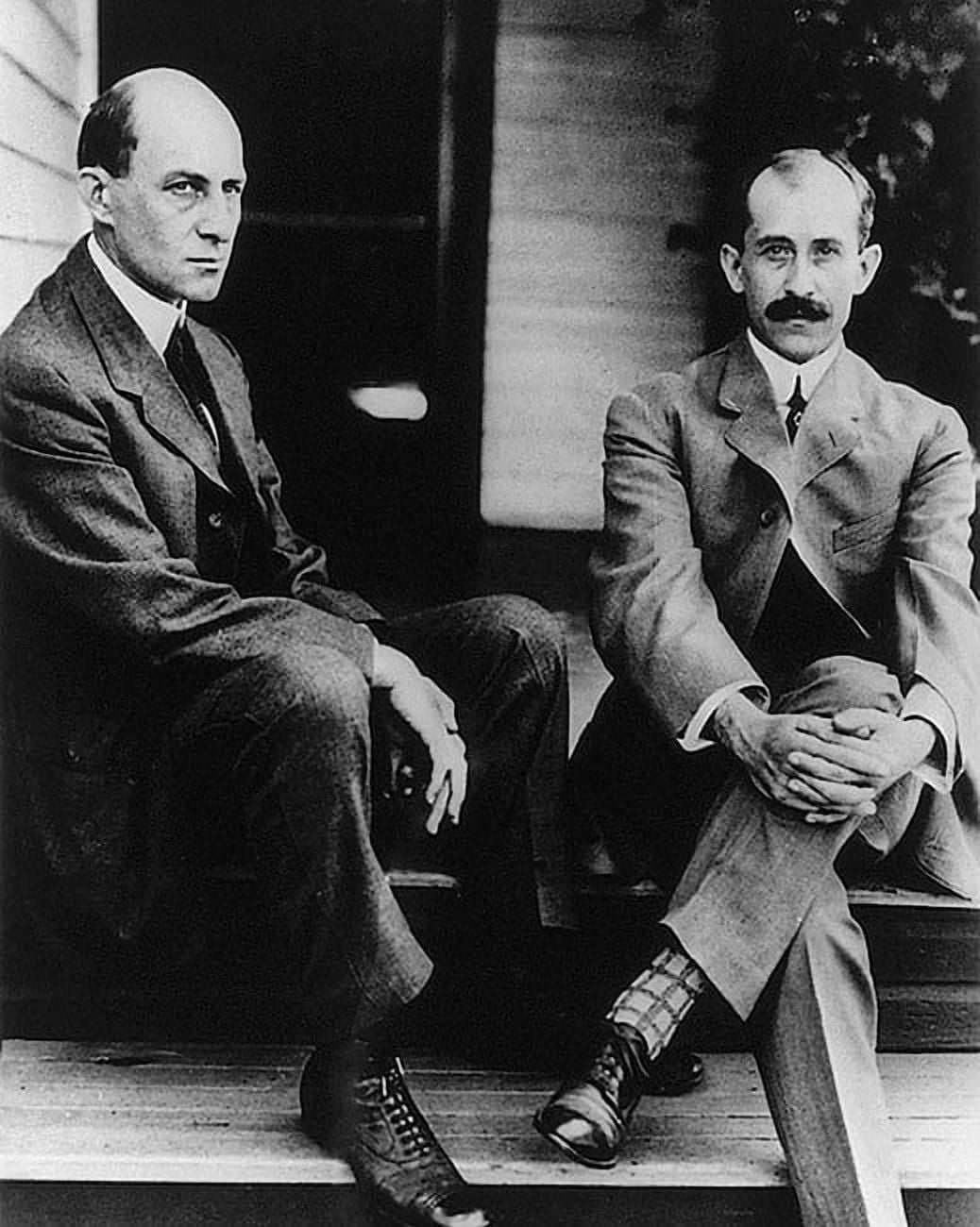 Wilbur and Orville Wright Brothers Portrait - 24x36 Inch Glossy ...