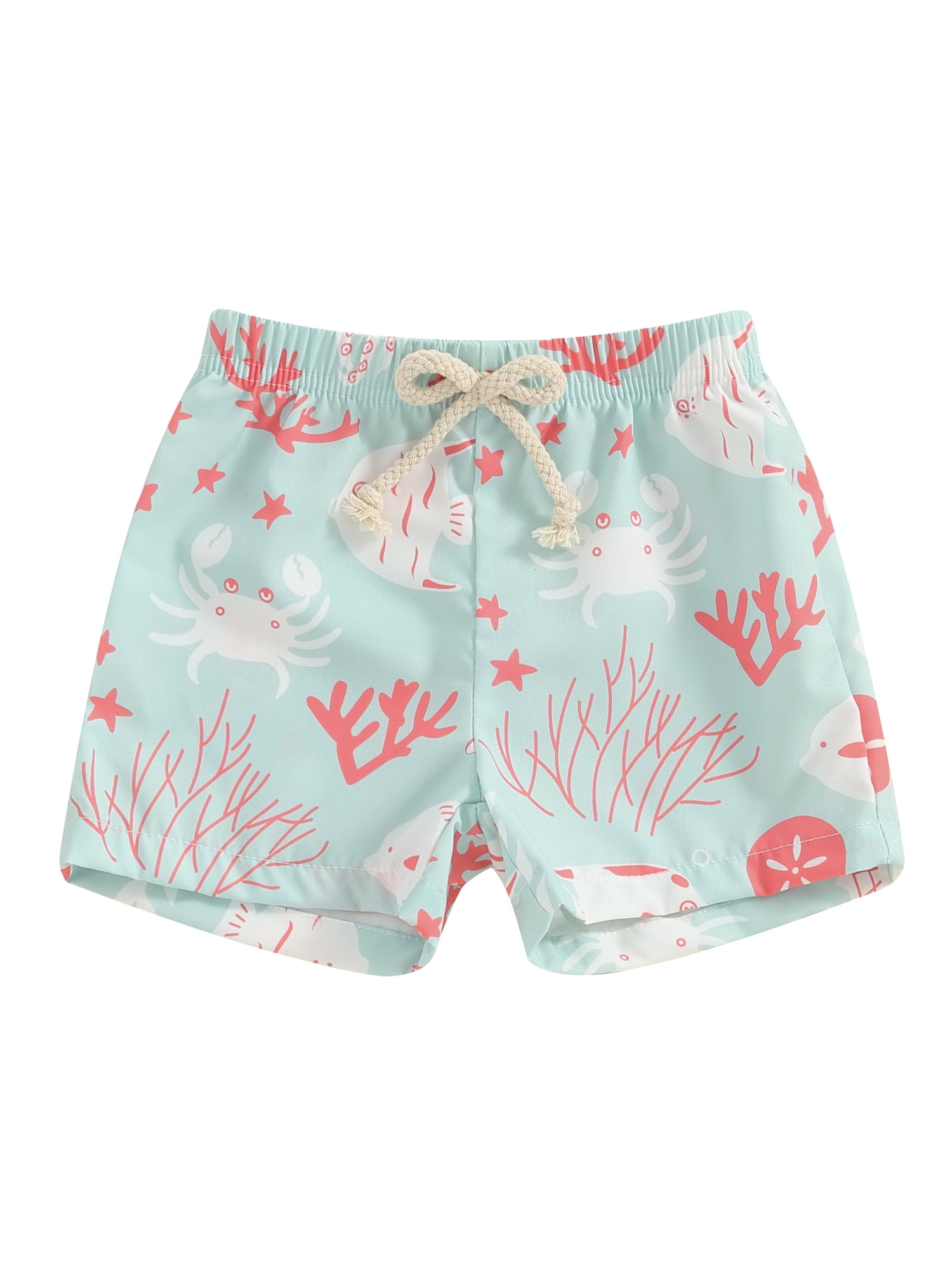 Wilcliar Boys Swim Trunks Toddler Swim Shorts Little Boys Bathing Suit ...