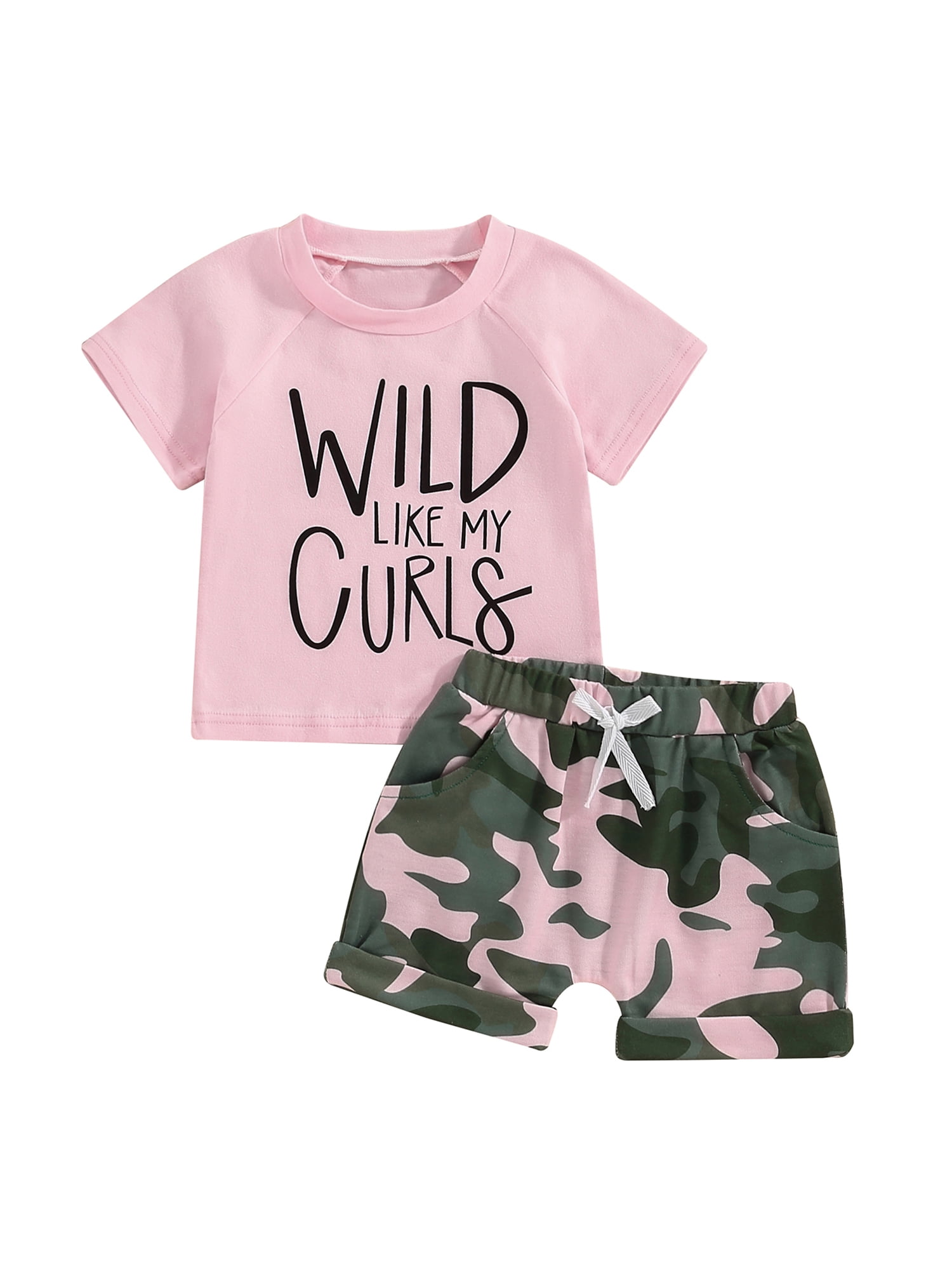 Wilcliar Toddler Girls Clothes 1T 2T 3T 4T 5T Summer Outfits Baby Kids ...
