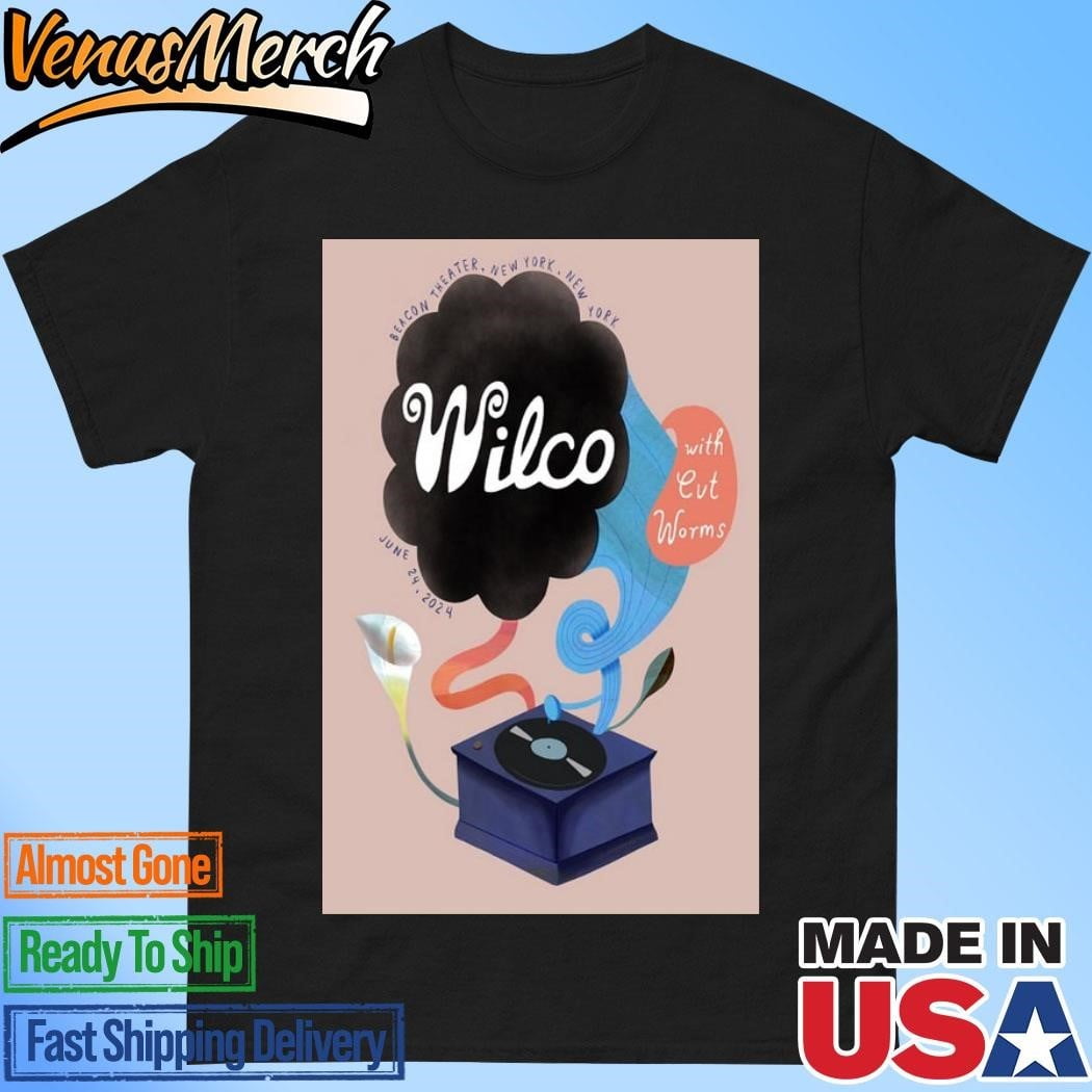 Wilco June 24 2024 Beacon Theater New York Ny Poster Shir - Walmart.com