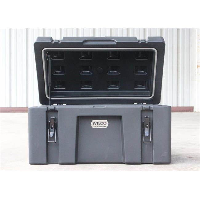 Wilco Offroa TRL50B 50 lbs Lockable Cargo Storage Box - Walmart.com