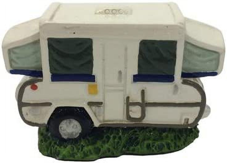 Wilcor 1.5" Pop Up RV Camper Trailer Polyresin Figurine - Walmart.com