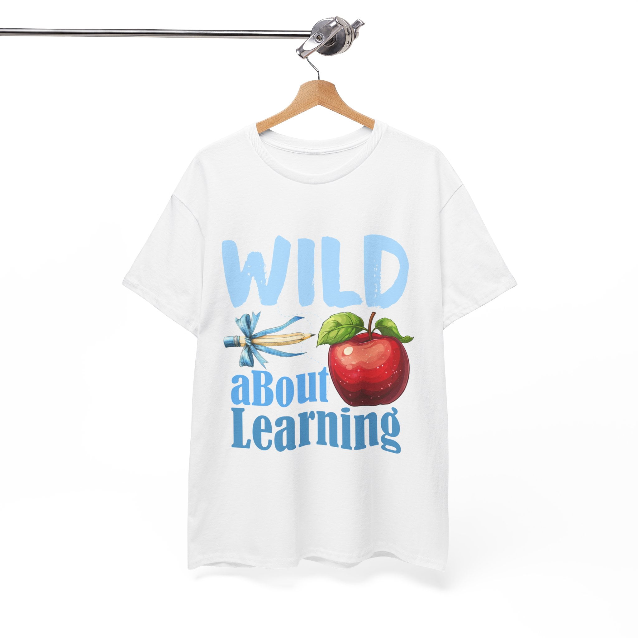Wild About Learning Back To School Teacher Student Shirt ID-0625-UINB ...