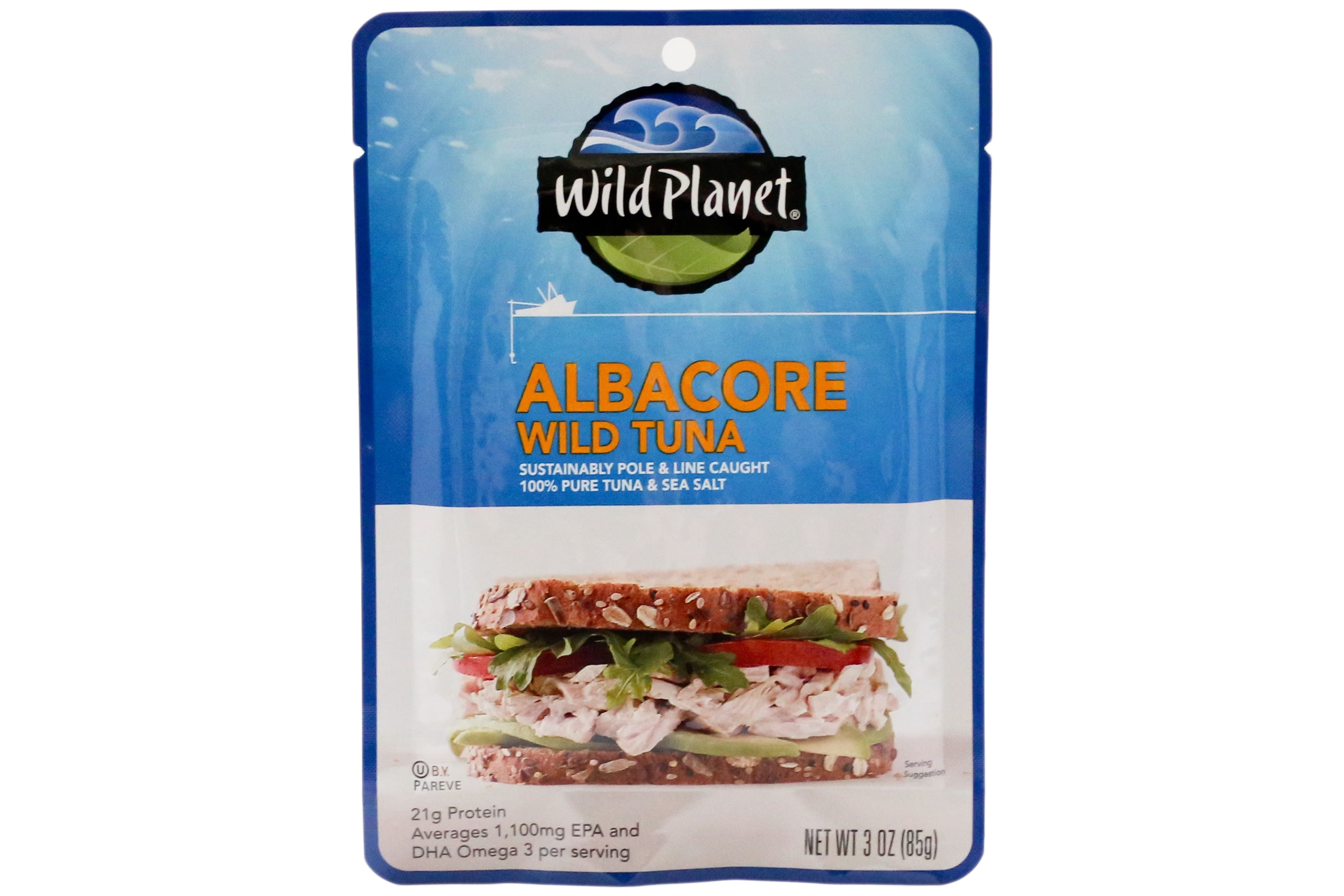 Wild Planet Albacore Wild Tuna 3 oz - Walmart.com