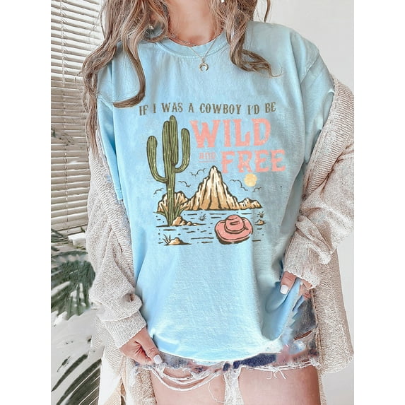Wild And Free Tee - Walmart.com