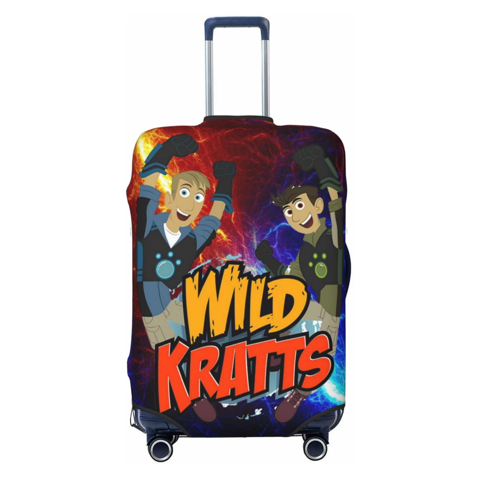 Wild Animal Kra-,Tt2 Travel Luggage Cover Washable Suitcase Cover ...