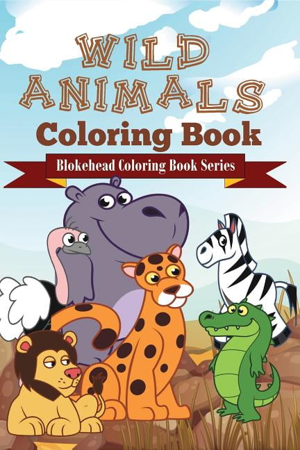 Wild Animals Coloring Book - Walmart.com