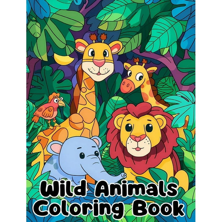 coloring pages of wild animals