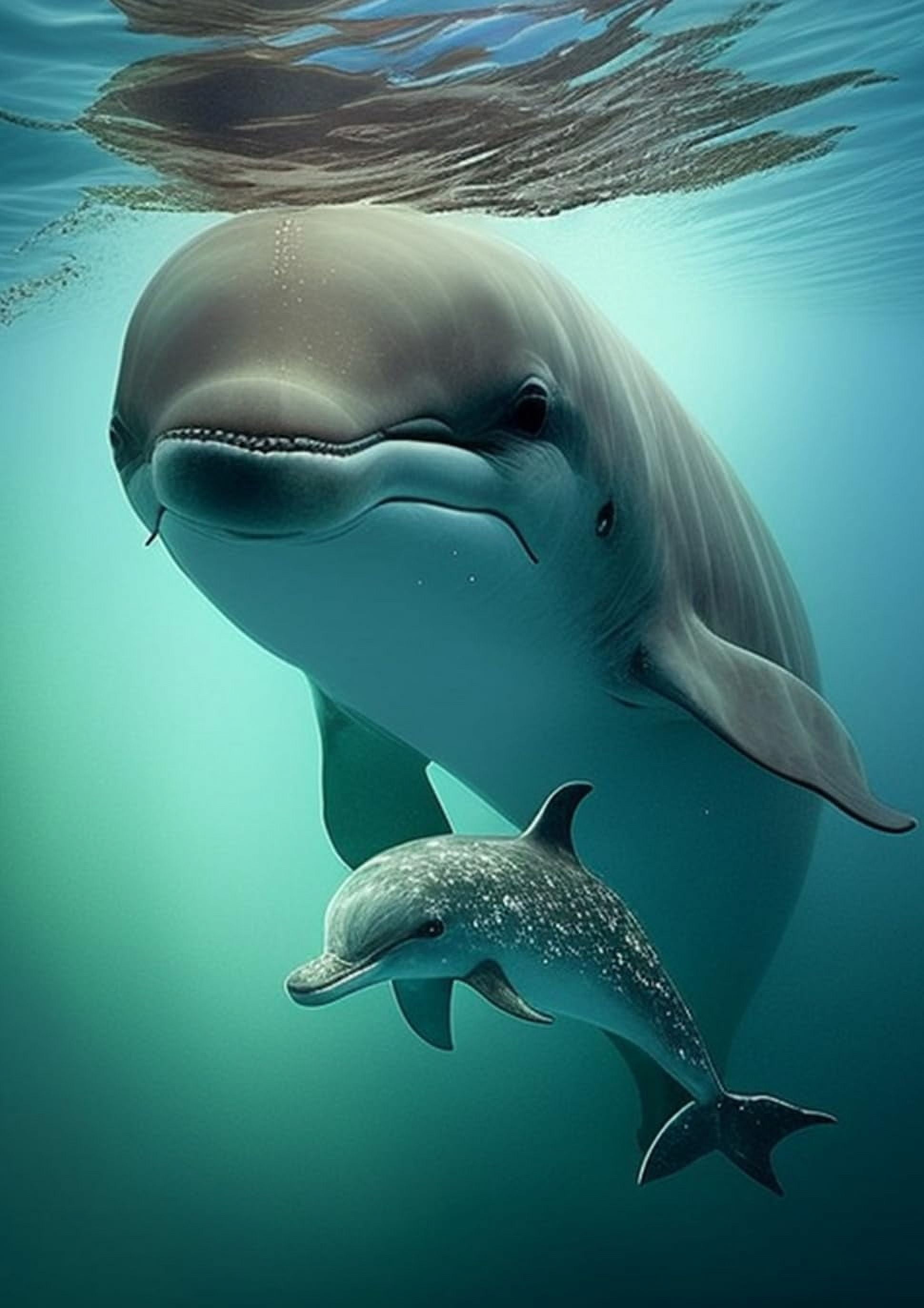 Wild Animals Jigsaw Puzzles 1000 Pieces,Well Behaved Dolphin Puzzles ...