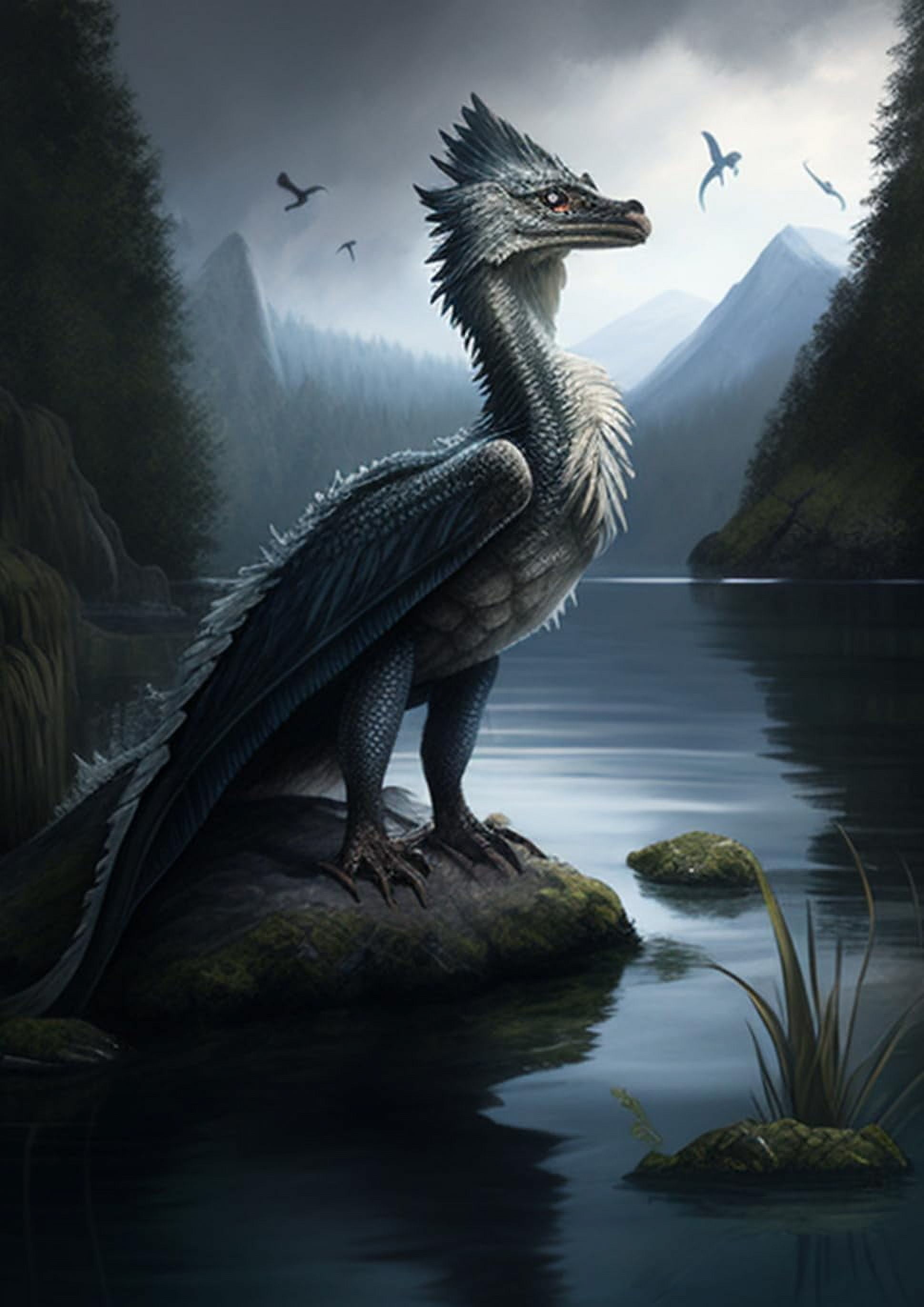 Wild Animals Jigsaw Puzzles 300 Pieces,Abstract Dragon Puzzles for ...