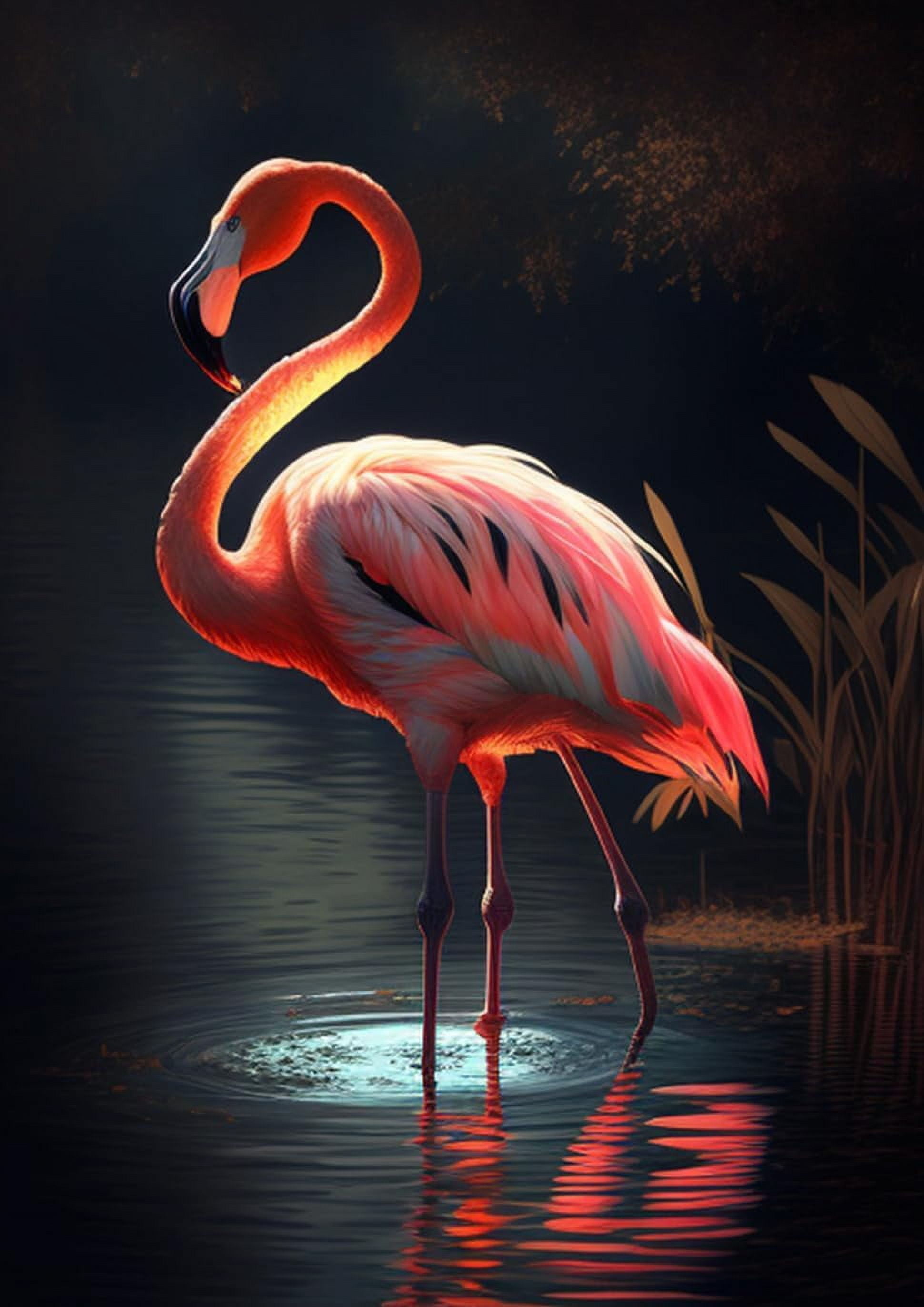 Wild Animals Jigsaw Puzzles 300 Pieces,Water Flamingo Puzzles for ...