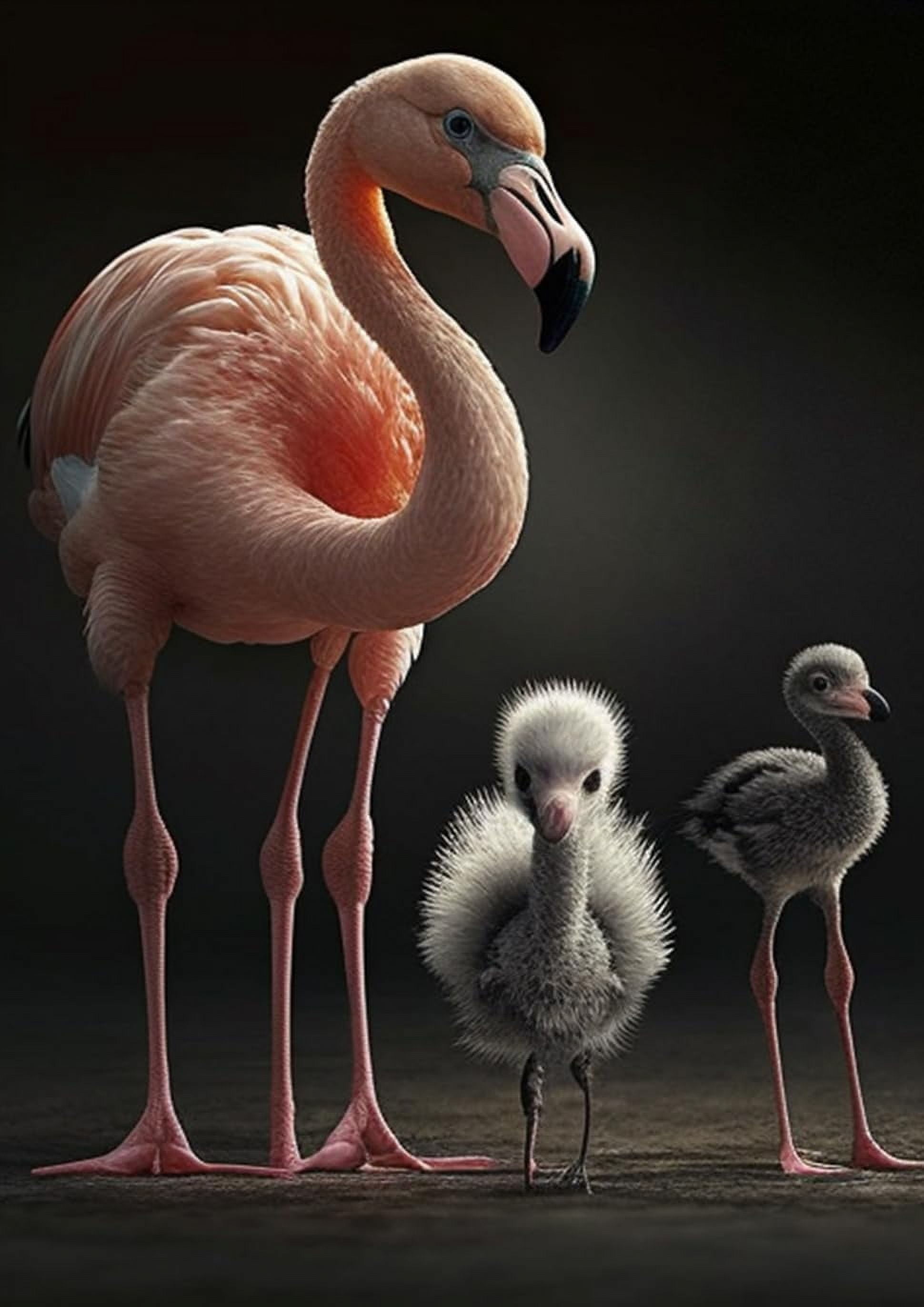 Wild Animals Jigsaw Puzzles 35 Pieces,Flamingo Family Puzzles for ...