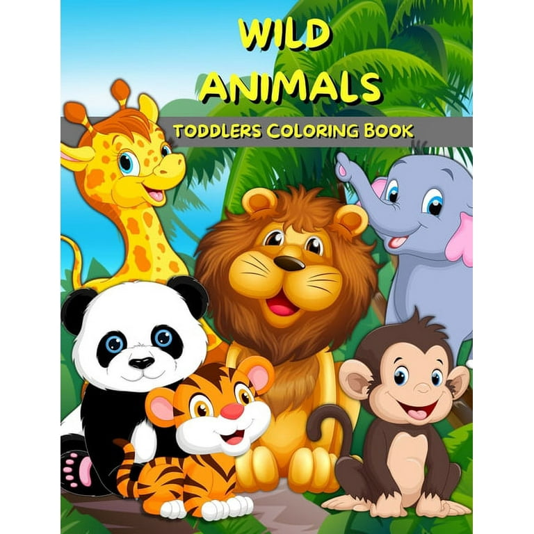 Coloring Pages For Kids Wild Animals
