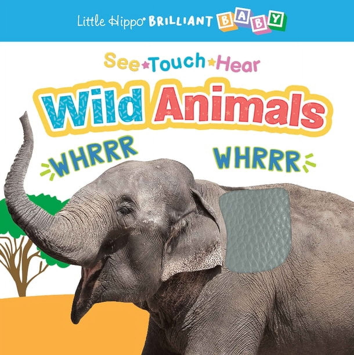 Wild Animals - Touch and Feel Book with Sound - Walmart.com