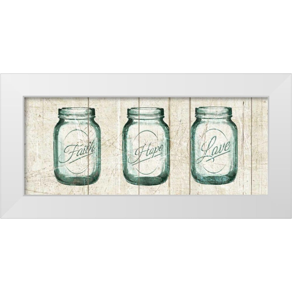 Wild Apple Portfolio 32x15 White Modern Wood Framed Museum Art Print ...