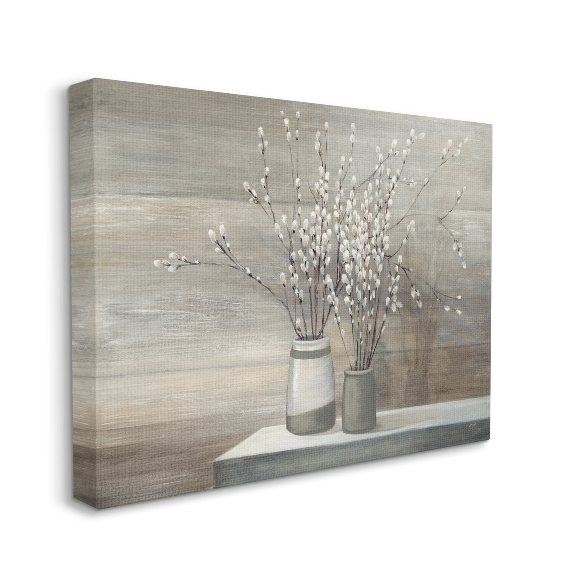 Wild Apple Willow Still Life 24" x 30" Painting Canvas Art Print, by ...