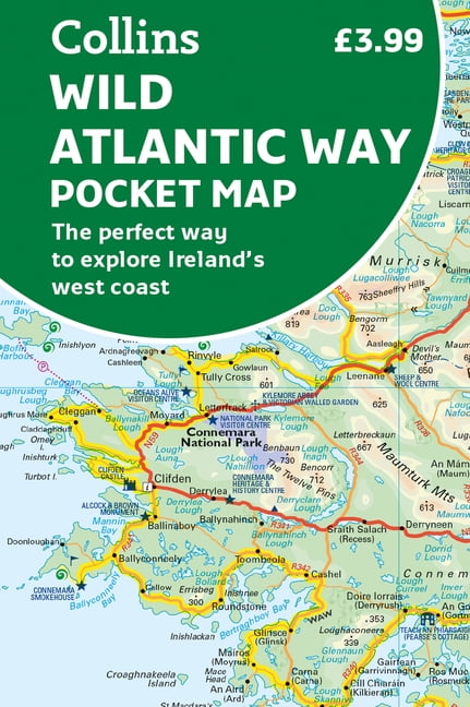 Wild Atlantic Way Pocket Map: The Perfect Way to Explore Ireland's West ...