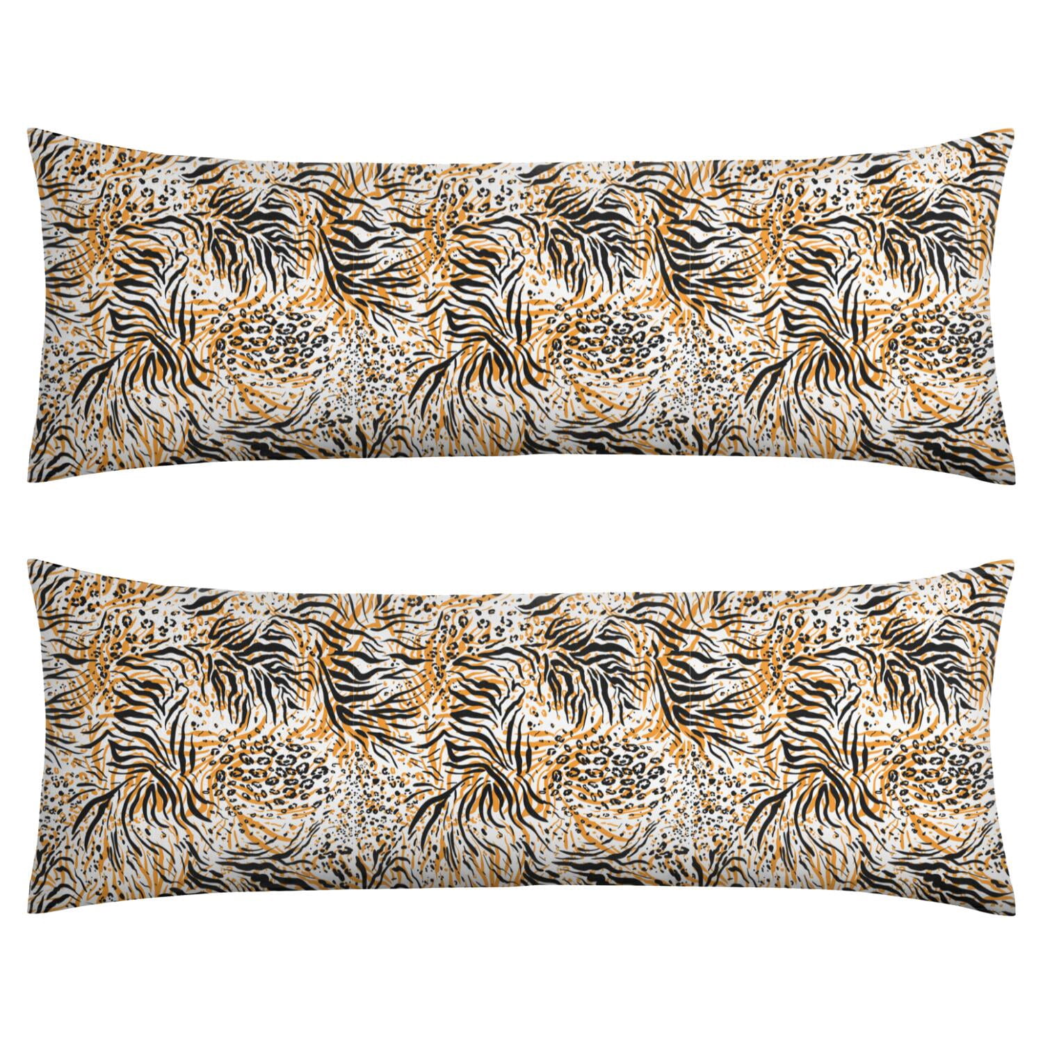 Wild Bengal Tiger Lover Body Pillow Cover 20x54 - Full Body Pillow ...
