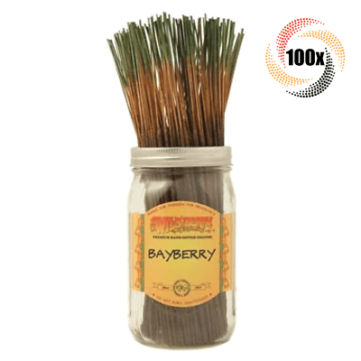 Wild Berry Incense Traditional 11" - Bayberry - 100 Sticks - USA ...