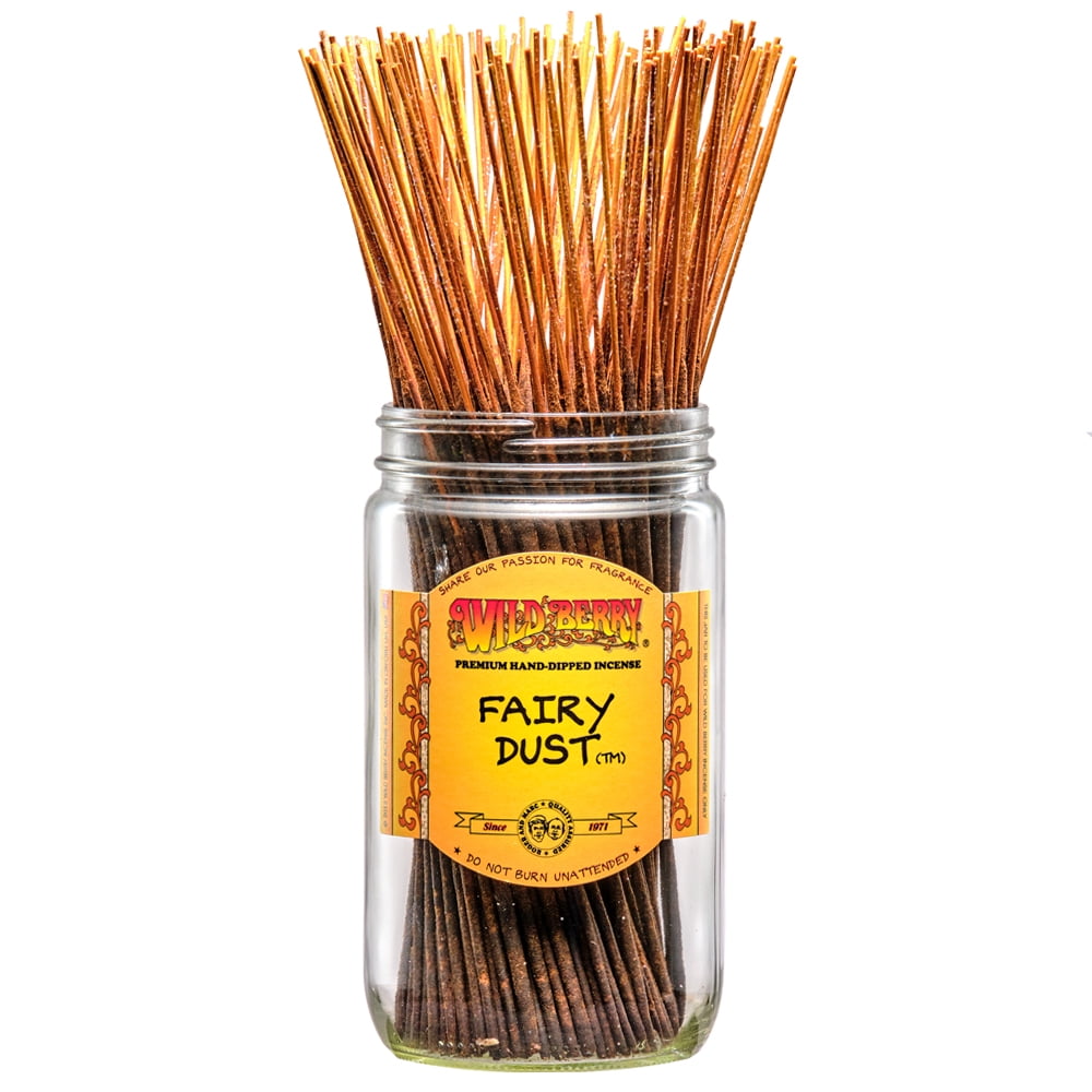 Wild Berry Incense Traditional 11" - Fairy Dust - 20 Sticks - USA ...