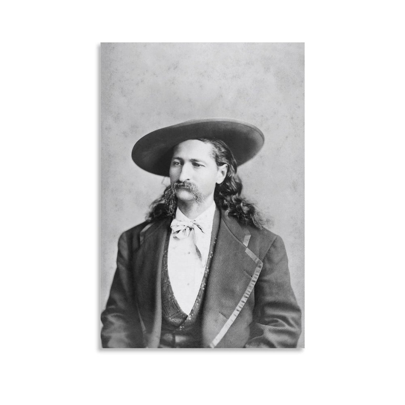 Wild Bill Hickok James Butler Hickok Poster (1) Canvas Wall Art Poster ...