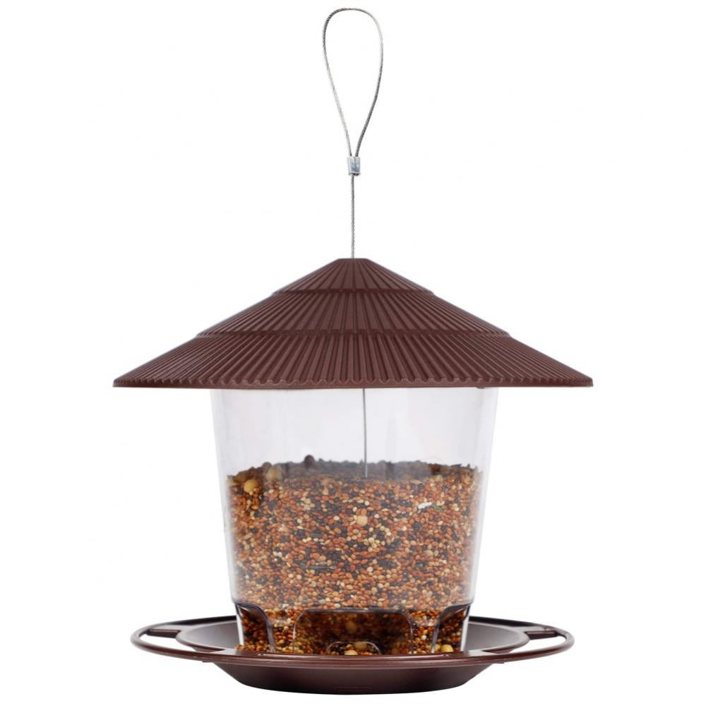Wild Bird Feeder Gazebo Bird Feeder Large Capacity with round Shaped ...