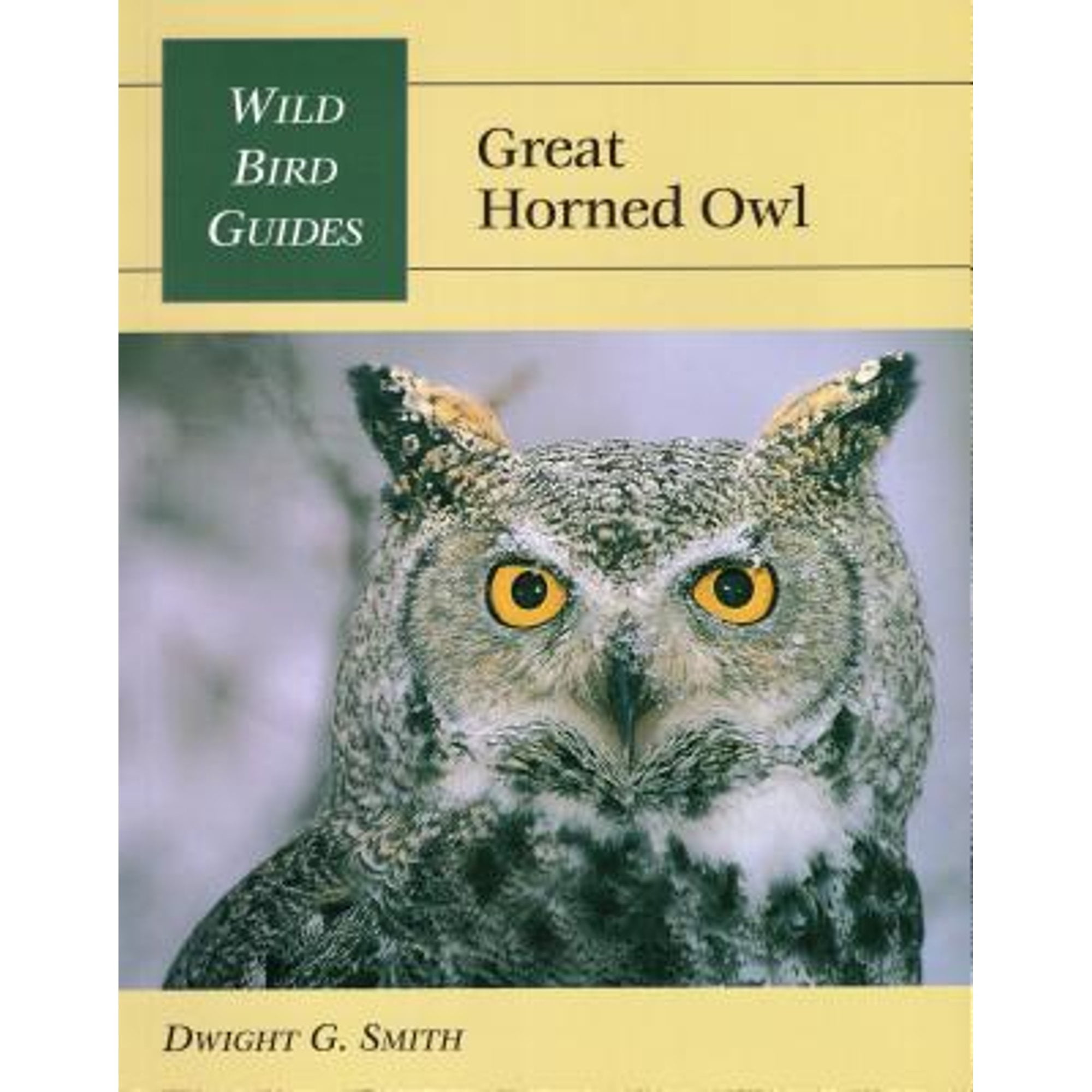 Pre-Owned Wild Bird Guide: Great Horned Owl Wild Bird Guides Paperback ...