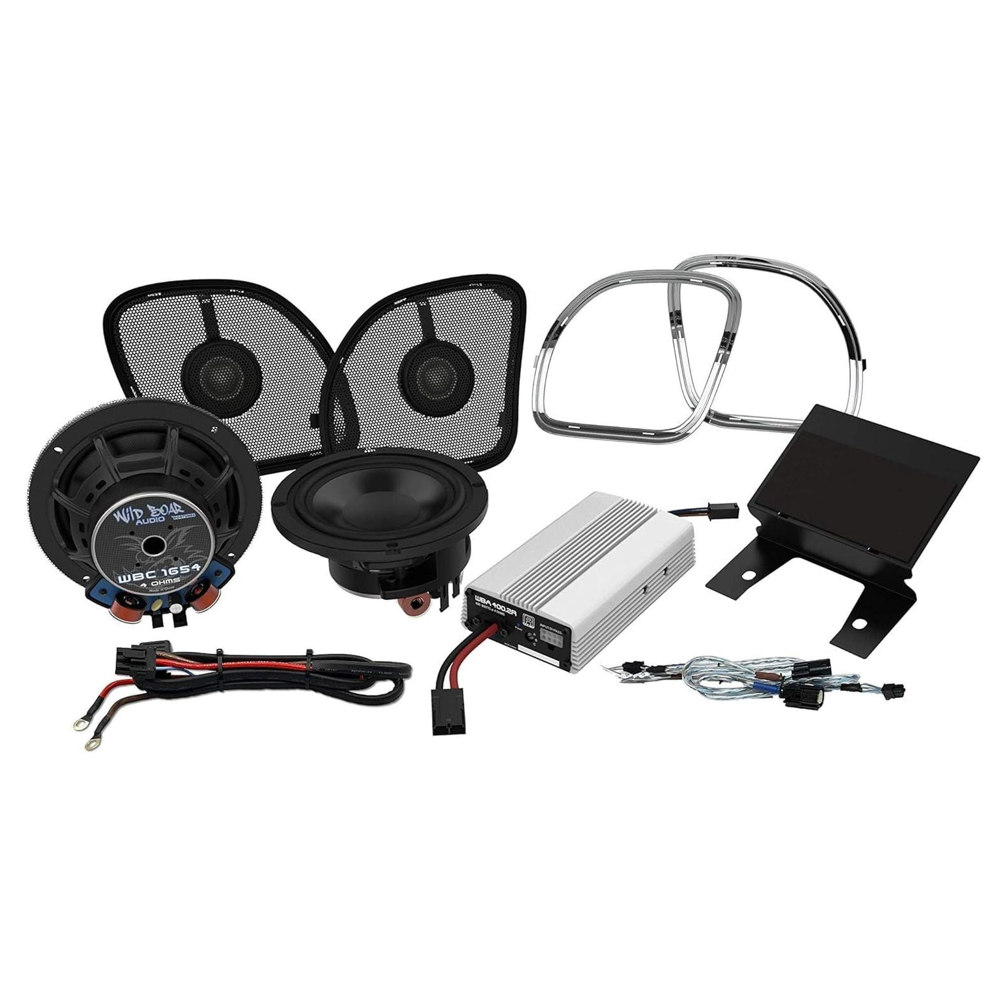 Wild Boar Audio WBARG KIT.2R 400 Watt Amp/Speaker Kit - Walmart.com