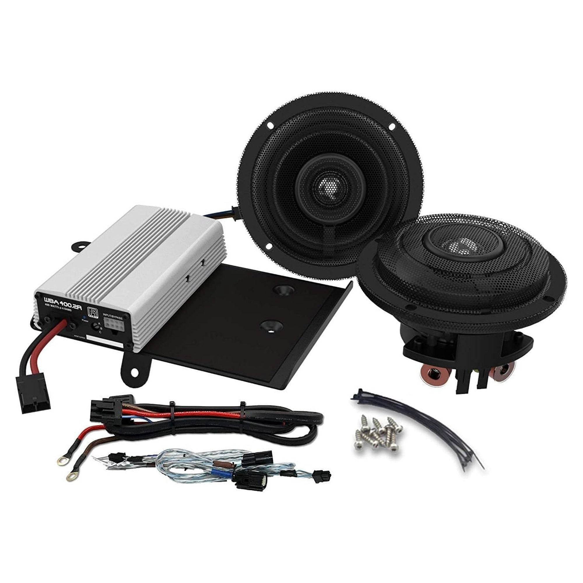 Wild Boar Audio WBASG KIT.2R 400 Watt Amp/Speaker Kit - Walmart.com