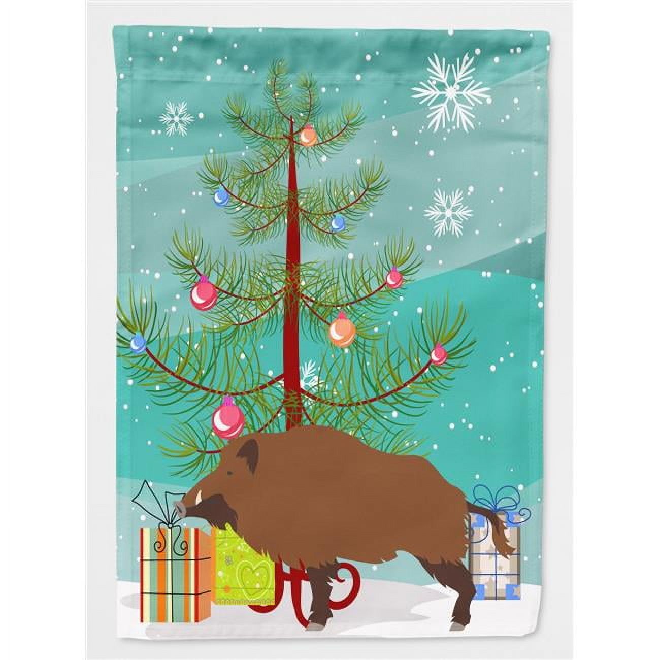 Wild Boar Pig Christmas Flag Garden - Walmart.com