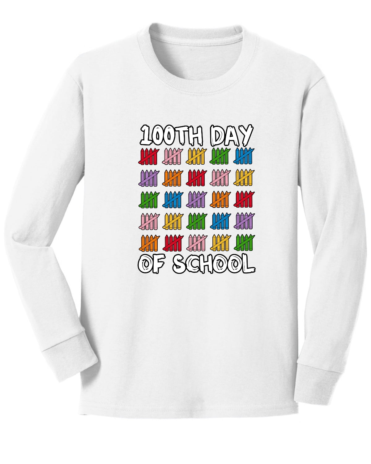 Wild Bobby 100th Day of School Cute Counting Pencils, 100 Days of ...