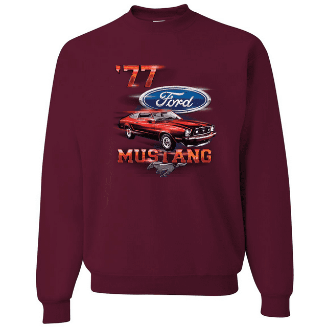 Wild Bobby, 77 Ford Mustang Classic Red Hot Rod Classic Logo Cars and ...