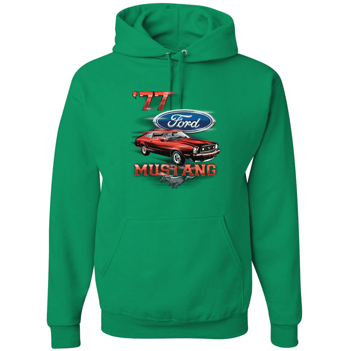 Wild Bobby, 77 Ford Mustang Classic Red Hot Rod Classic Logo Cars and ...