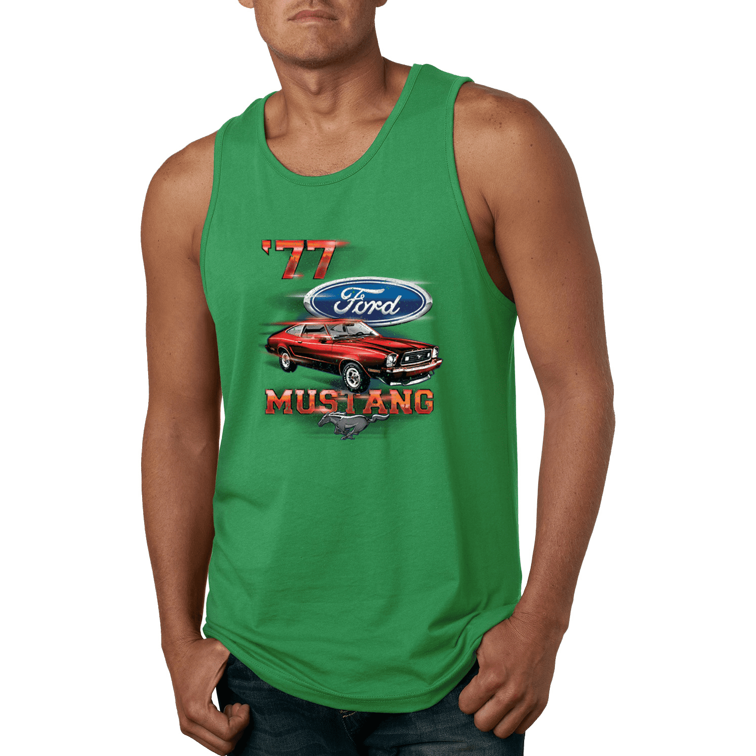 Wild Bobby, 77 Ford Mustang Classic Red Hot Rod Classic Logo Cars and ...