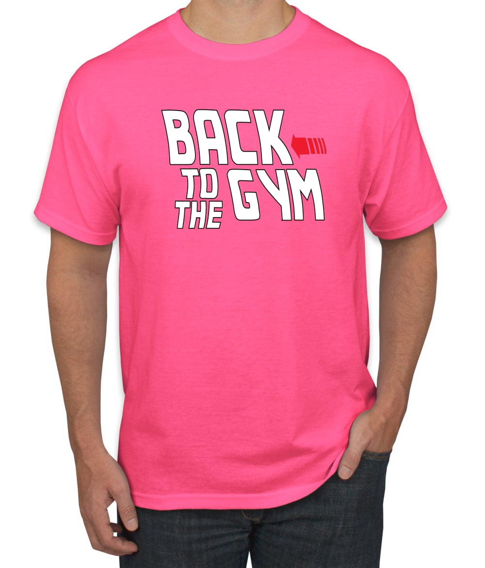 Wild Bobby, Back to The Gym Movie Logo Parody, Gym/Workout, Men Graphic ...
