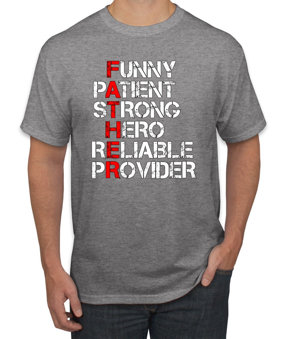 Wild Bobby, Best Dad Father Traits Qualities, Father's Day, Men Graphic ...