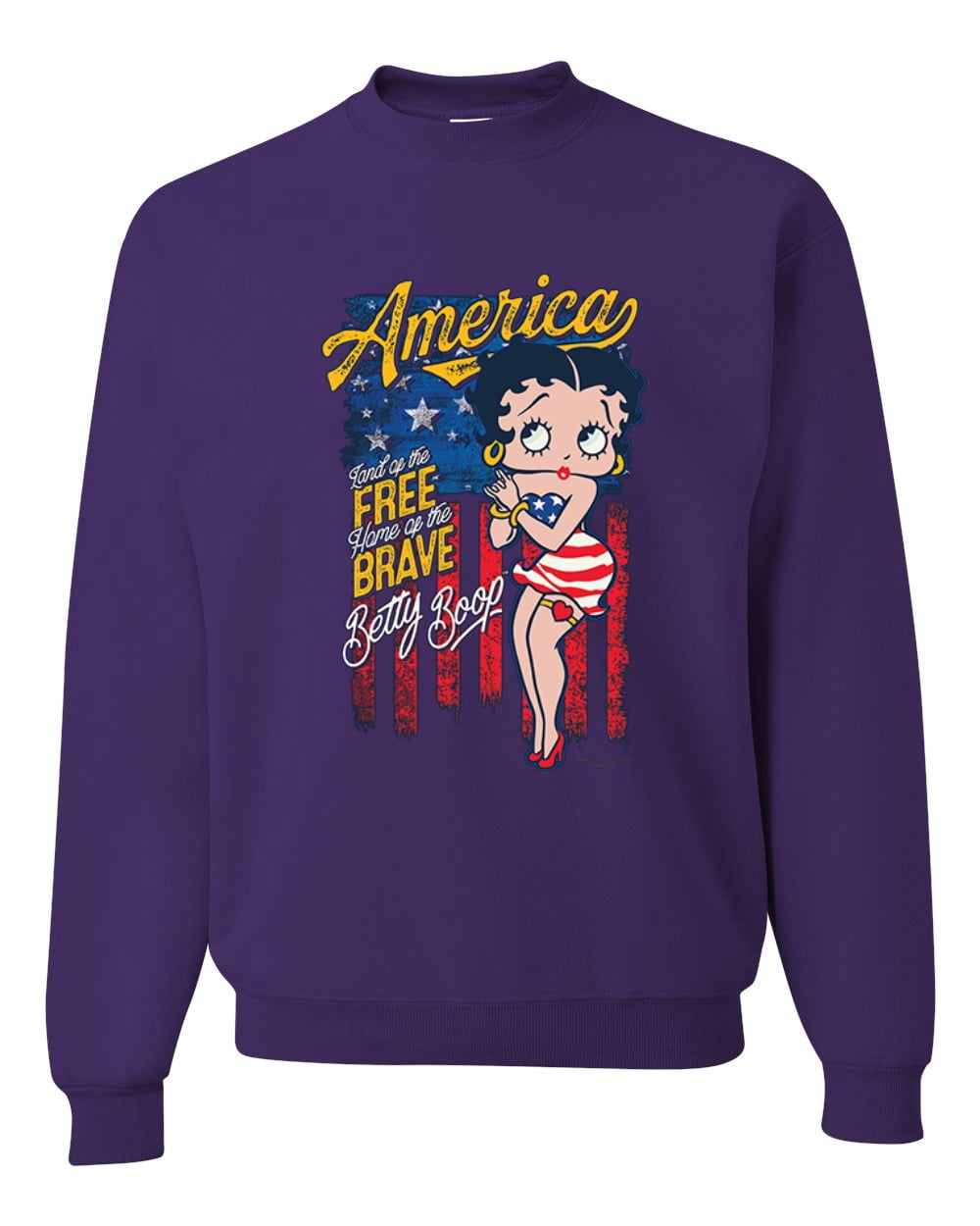 Wild Bobby, Betty Boop America Land of the Free Home of the Brave Betty ...