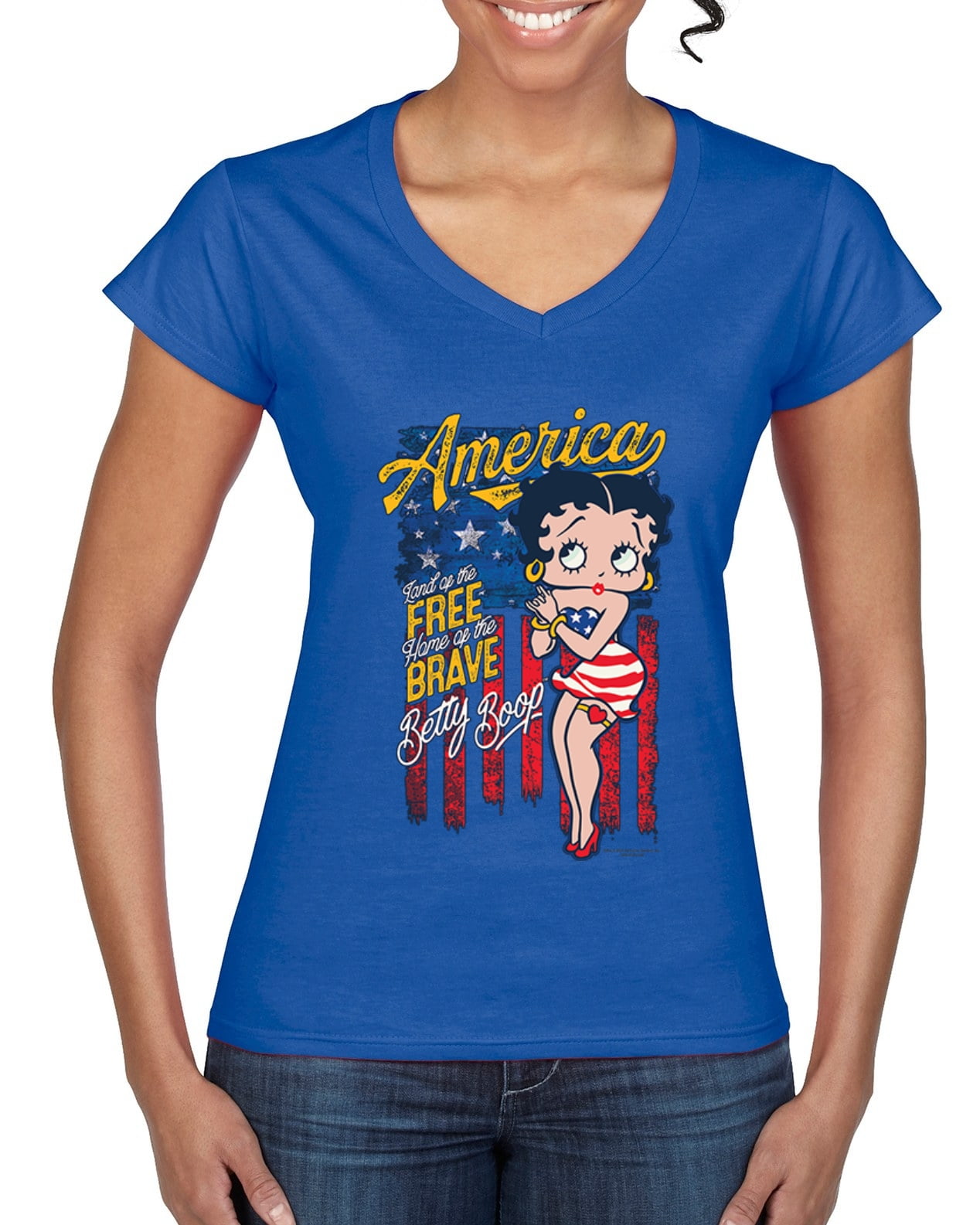 Wild Bobby Betty Boop America Land of the Free Home of the Brave Betty ...