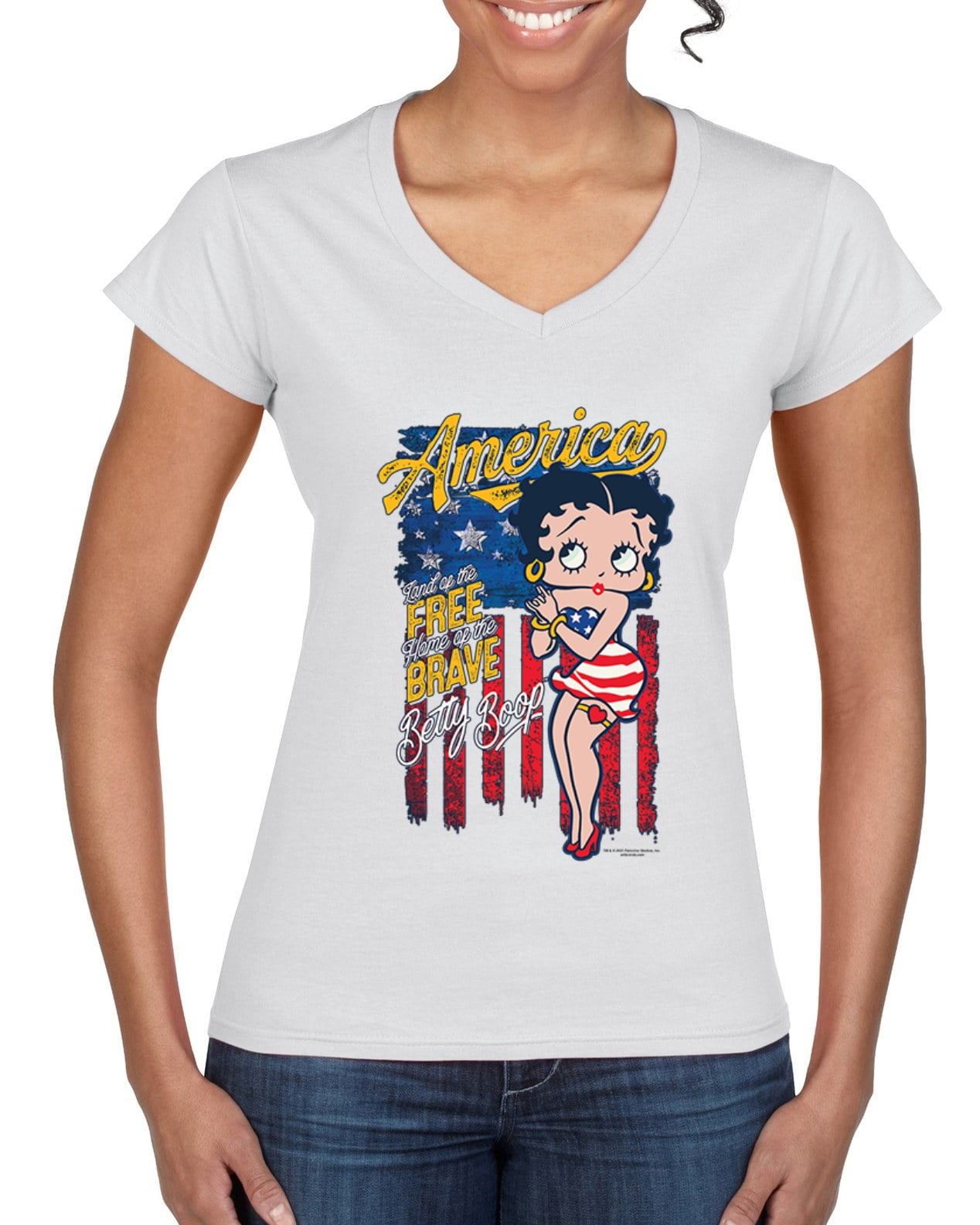 Wild Bobby Betty Boop America Land of the Free Home of the Brave Betty ...