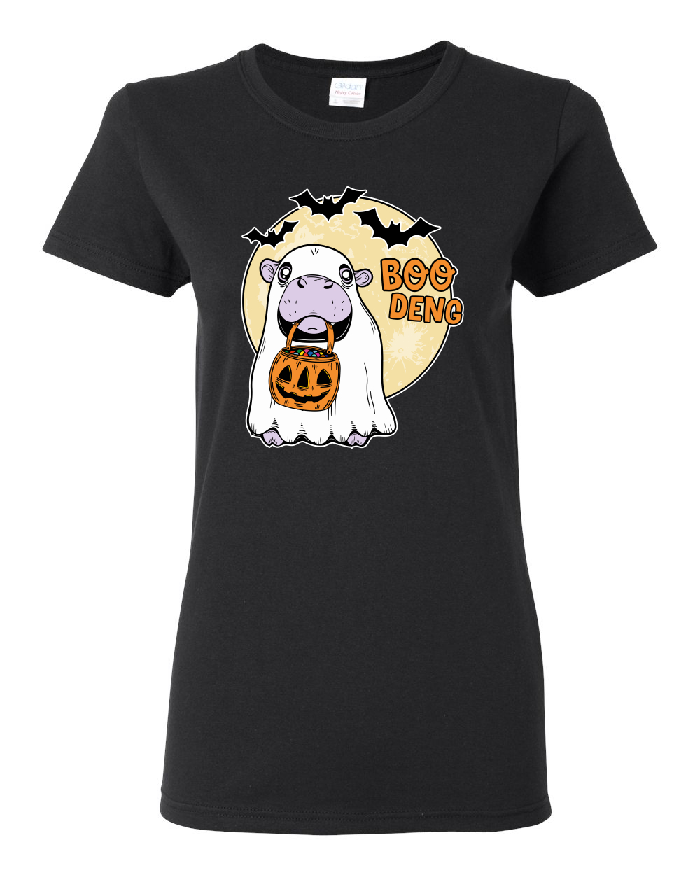 Wild Bobby Boo Deng Funny Cute Pygmy Hippo Thailand Trick or Treat Bat Candy, Fall Autumn ...