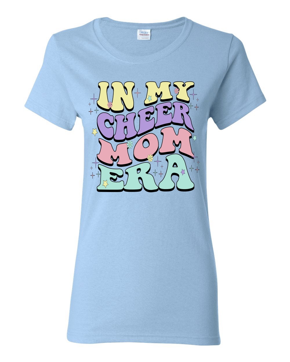 Wild Bobby Cheer Mom Era Women Graphic Tee - Walmart.com