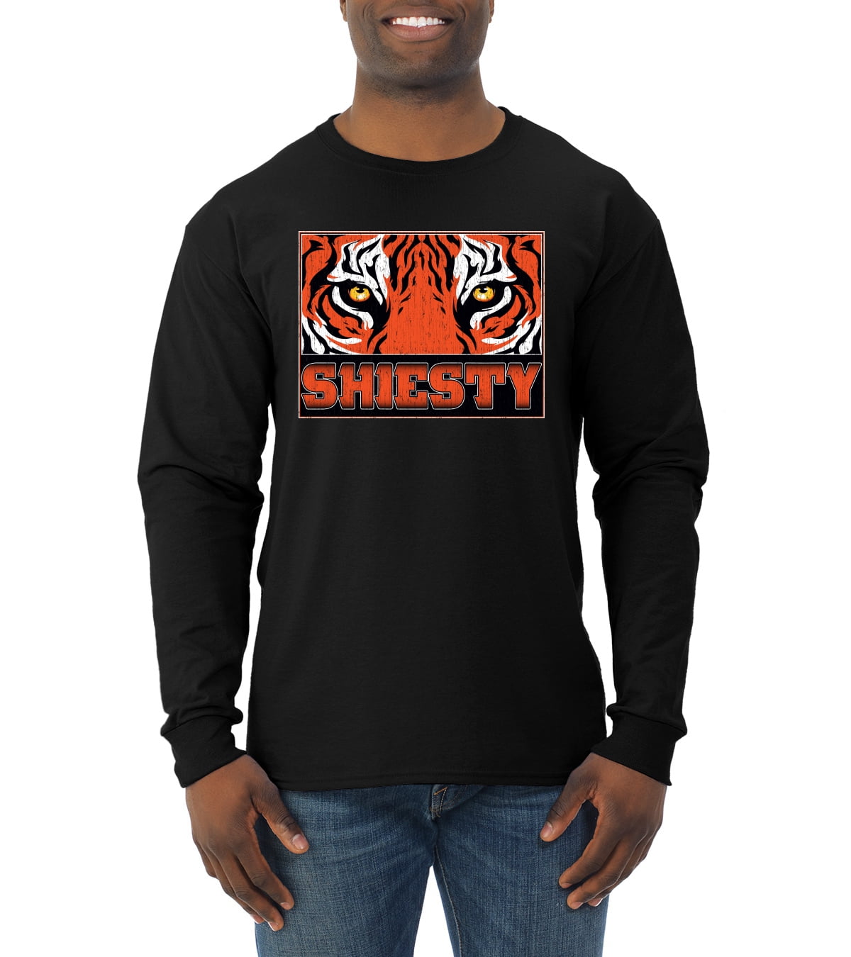 Wild Bobby Cincinnati Football Joe Sheisty Sports Men Long Sleeve Shirt ...
