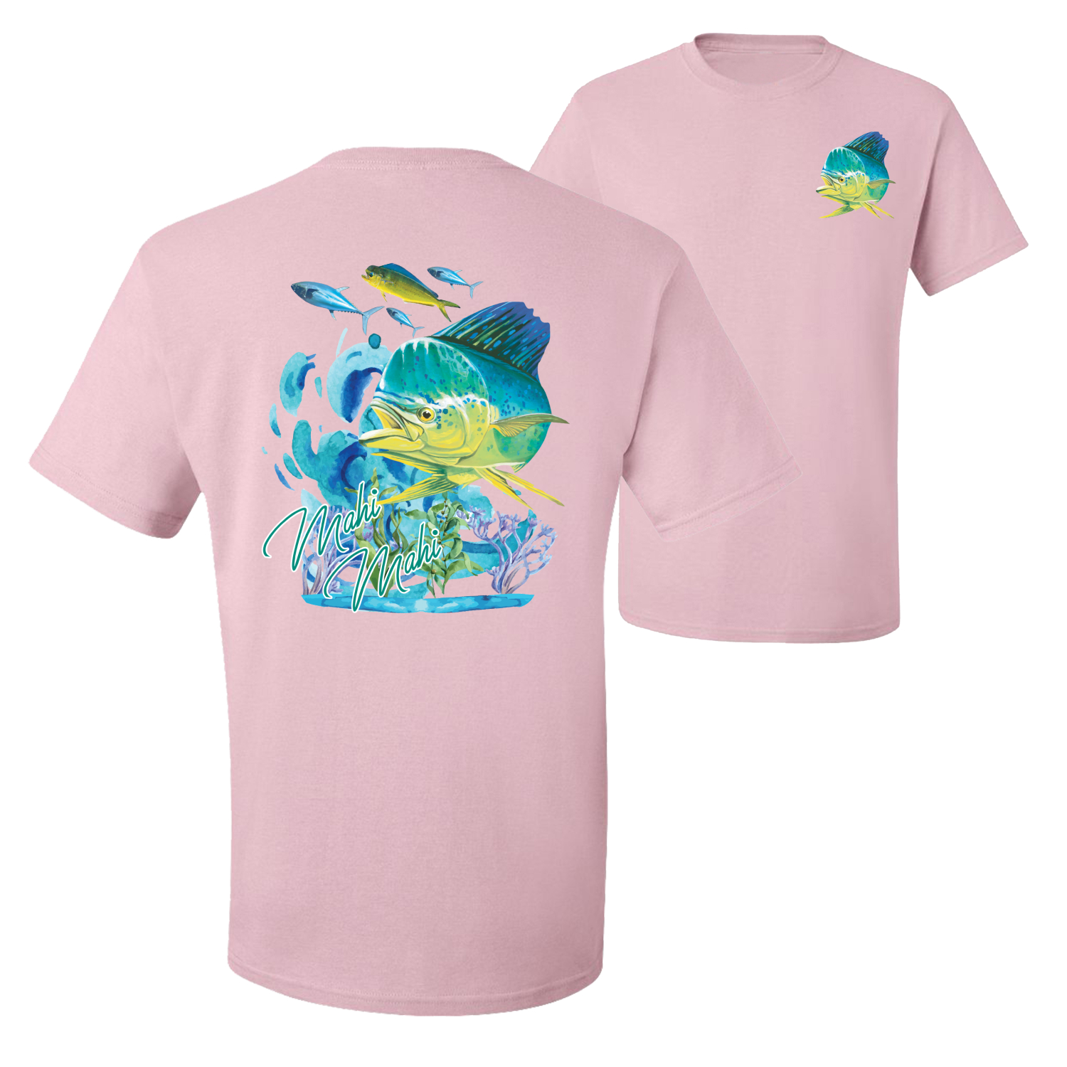 Wild Bobby, Classic Fresh Mahi Classic Nautical Fish Fishing Graphic T ...