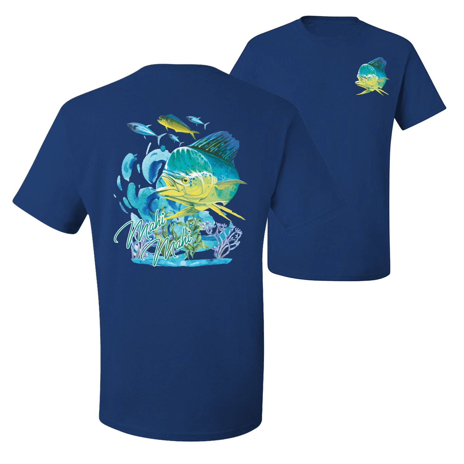 Wild Bobby, Classic Fresh Mahi Classic Nautical Fish Fishing Graphic T ...