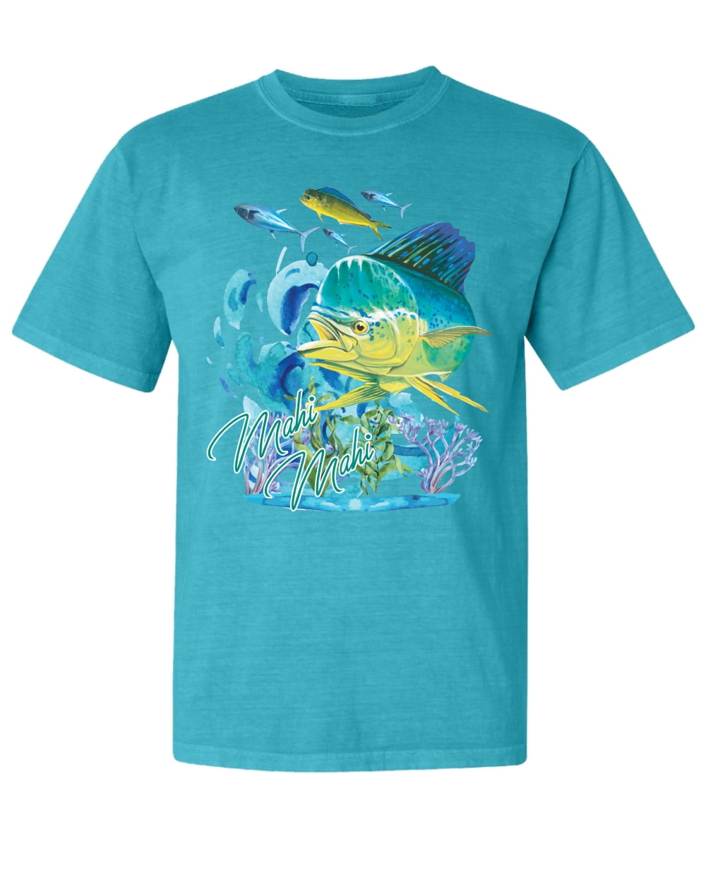 Wild Bobby, Classic Fresh Mahi Classic Nautical, Fish, Garment-Dyed ...