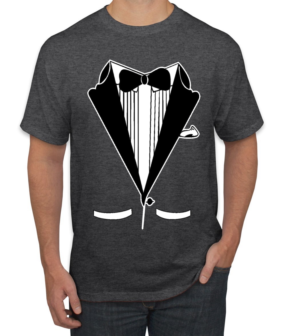 Wild Bobby, Classic Funny Black and White Tuxedo with Bowtie, Humor ...