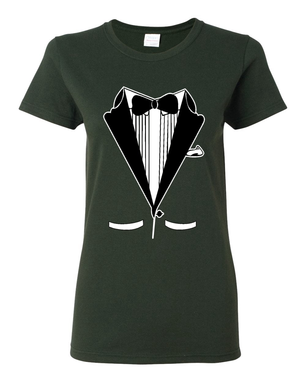 Wild Bobby, Classic Funny Black and White Tuxedo with Bowtie, Humor ...